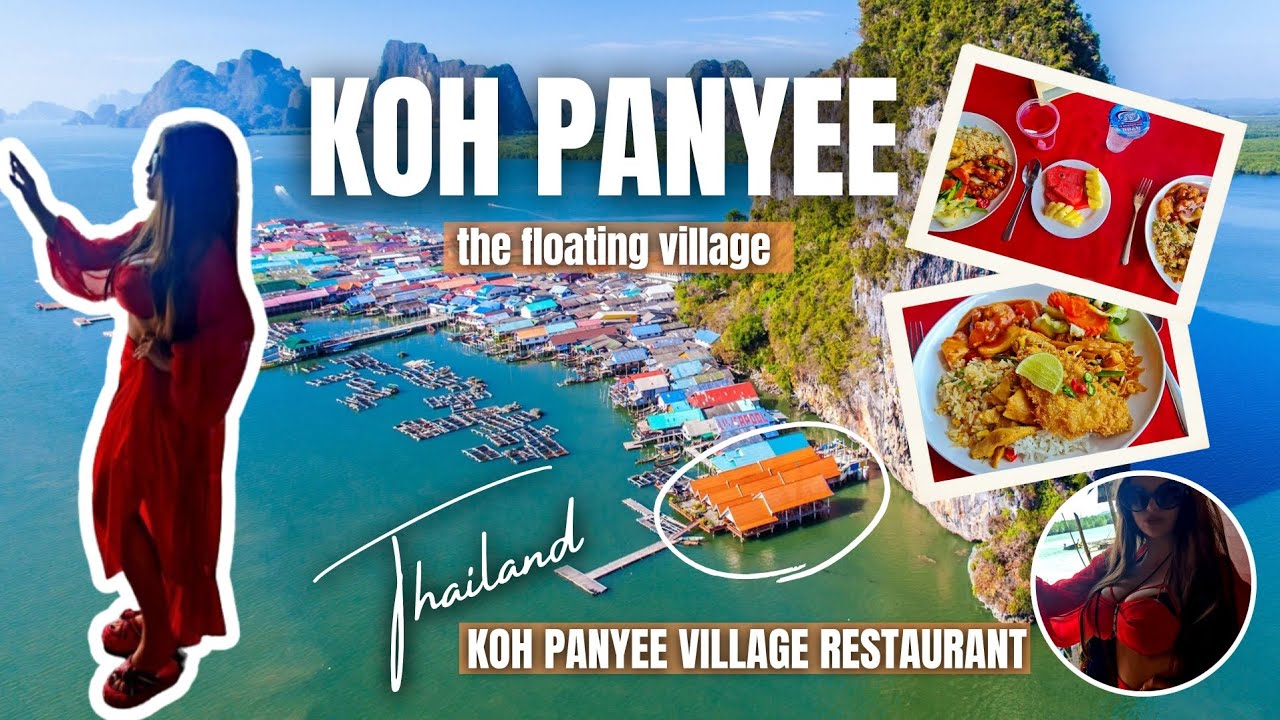 40 🏝 KOH PANYEE • The floating village • RESTAURANT • #PhangNga • # ...