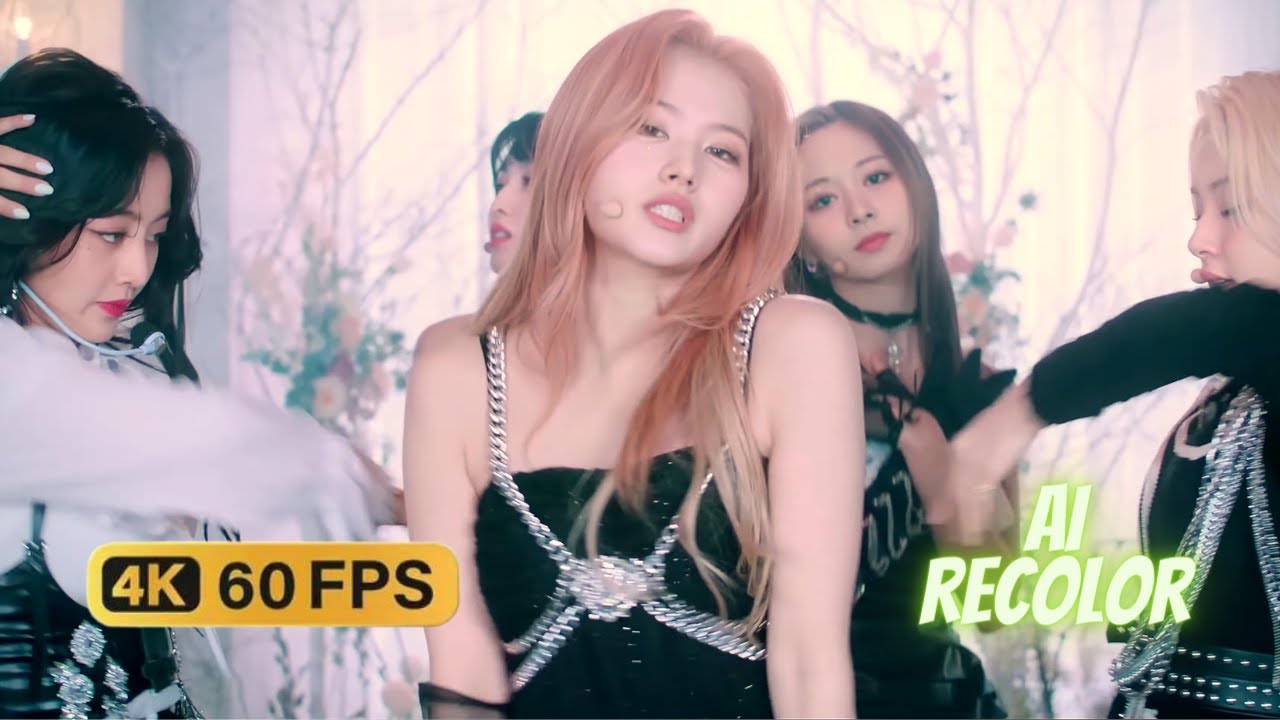 Twice Cry For Me Dance Performance [4K & 60FPS & AI RECOLOR] - YouTube