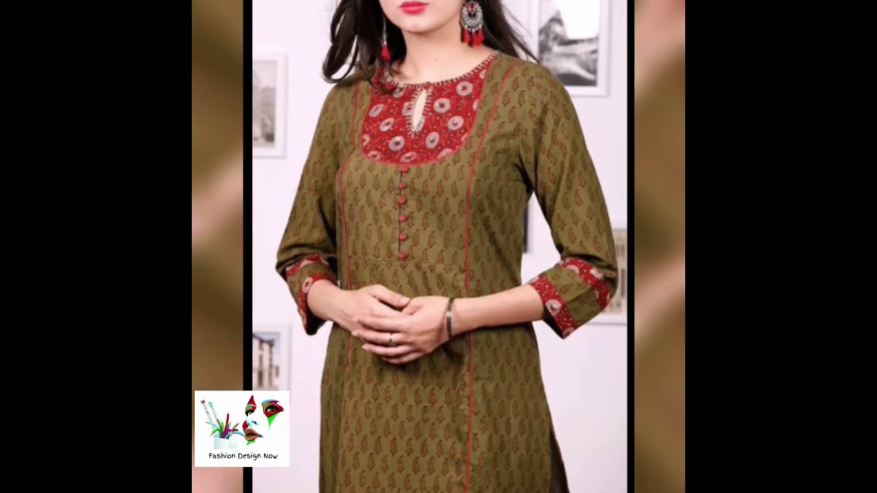 80+ Simple Churidar Neck Designs | Easy Kurti Neck Design | Top New ...