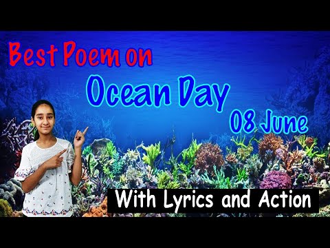 World Ocean day poem in English | Poem on Sea | Ocean day song | Ocean ...
