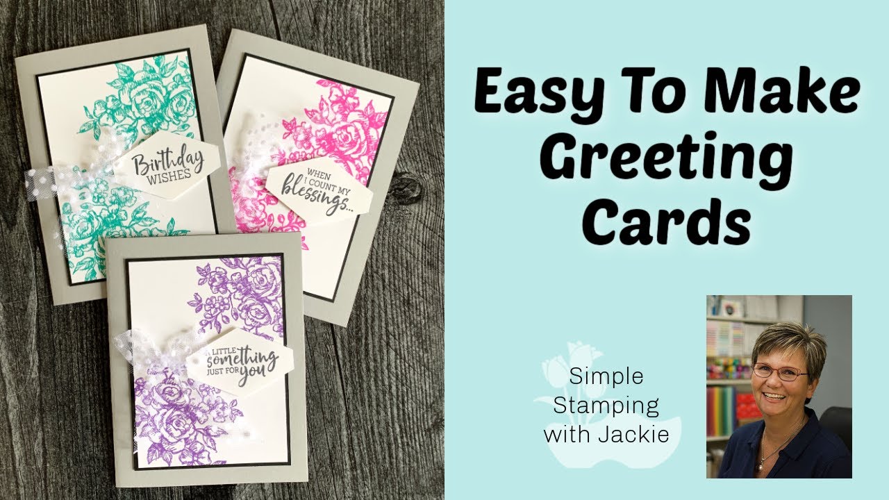 Simple DIY Cards That Are Adorable AND Quick to Make - YouTube
