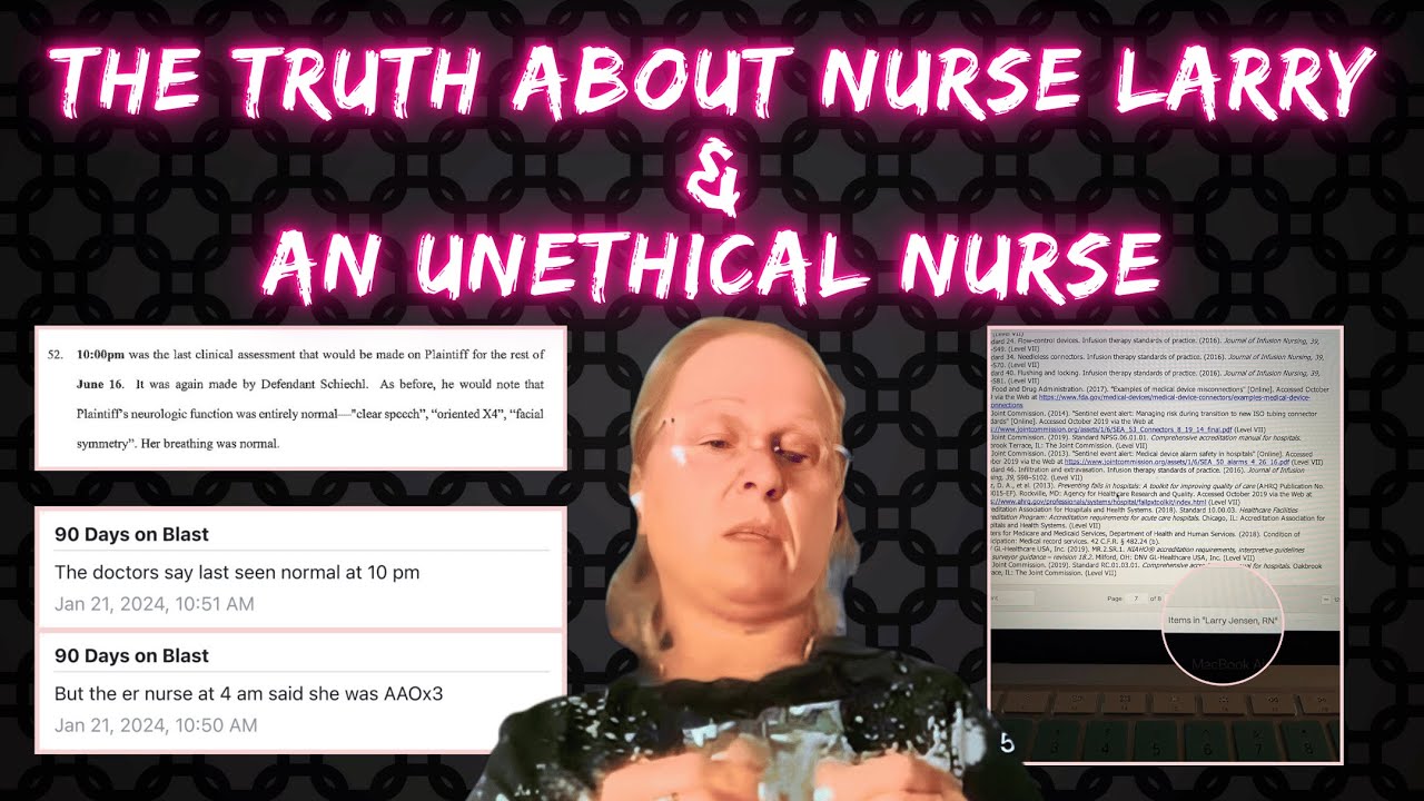 The truth about nurse Larry & an unethical RN | NM Case No. D-1215-CV ...