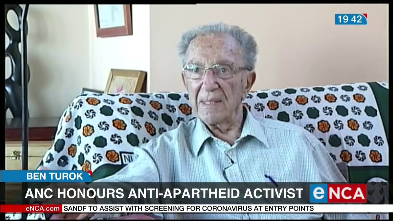 ANC honours Ben Turok - YouTube