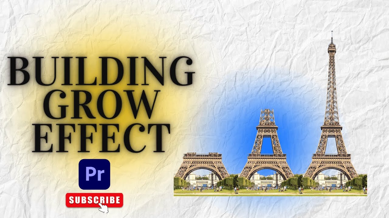 3D Building Grow Effect | how to Edit Building Grow Effect Tutorial ...