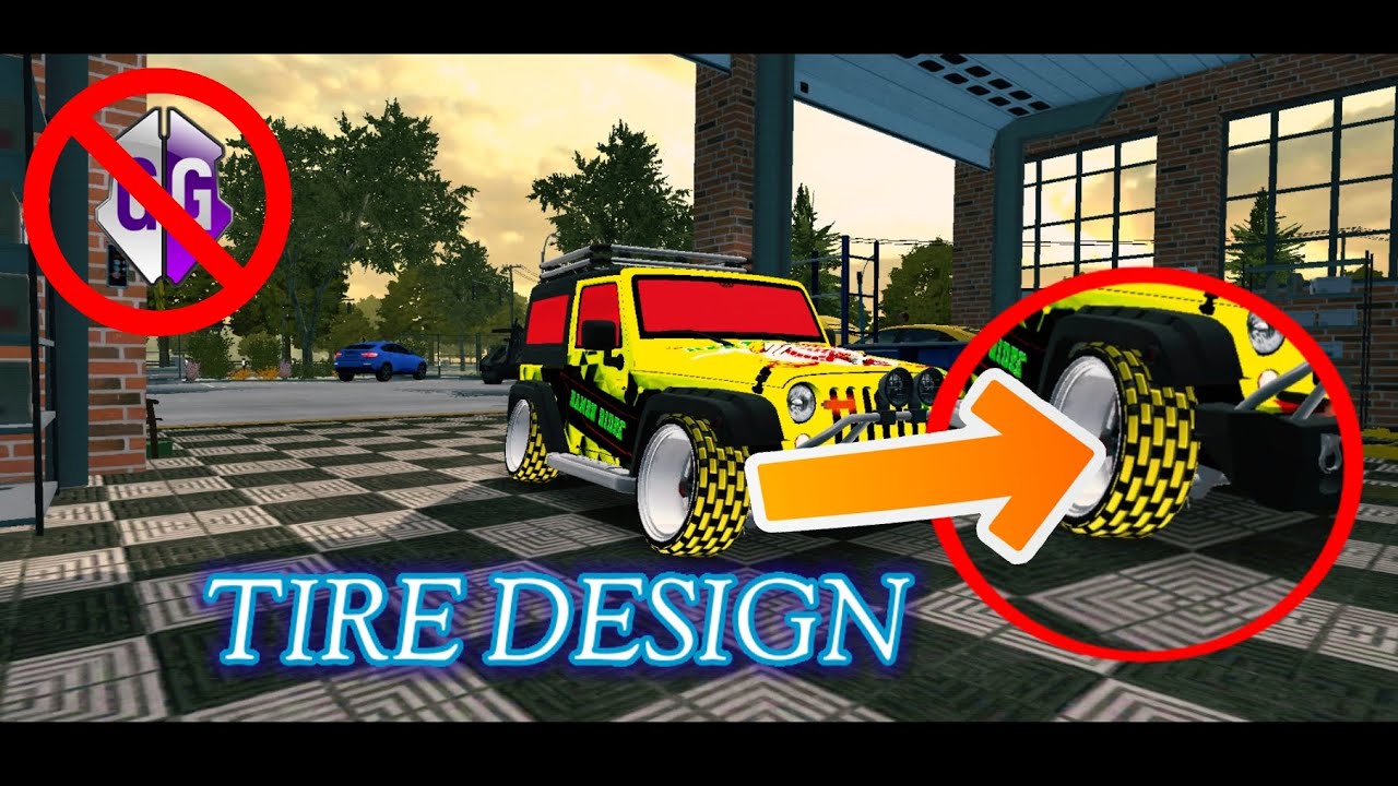 HOW TO MAKE TIRE DESIGNS IN CAR PARKING MULTIPLAYER | GAMING ZONE - YouTube