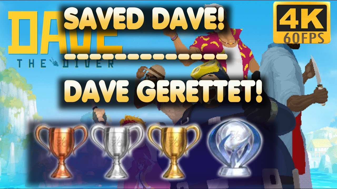 Dave the Diver | Saved Dave! | Trophy | Achievement Guide - YouTube