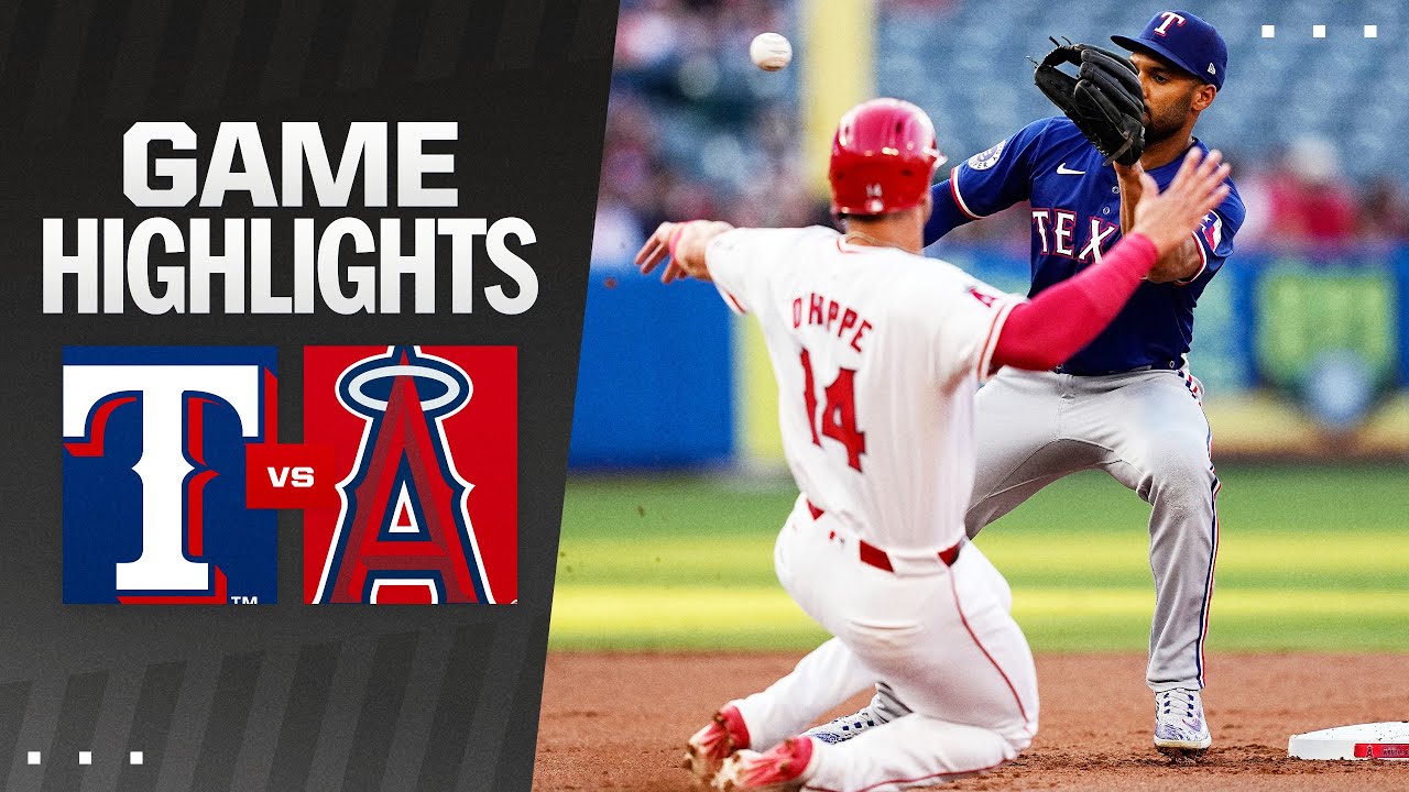 Rangers vs. Angels Game Highlights (7/10/24) | MLB Highlights - YouTube