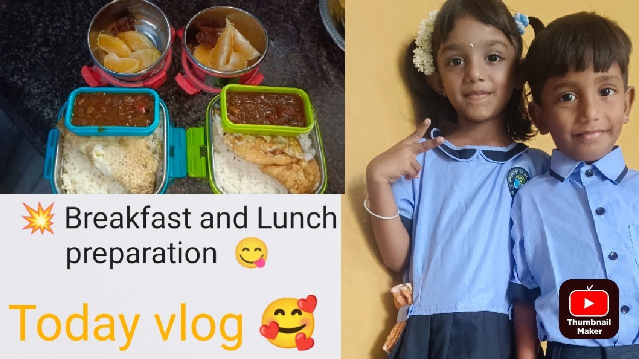 Day2 Breakfast 🥞 Lunch preparation 😋/semiya &rice with venthaya ...