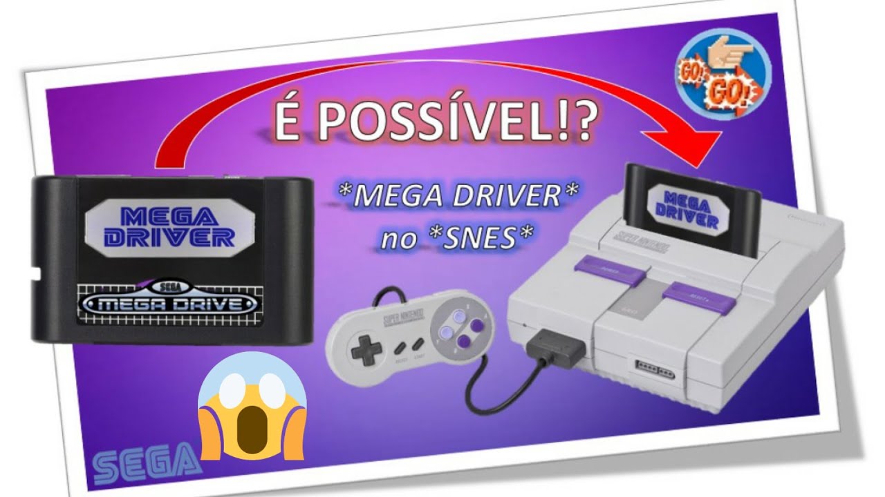 Mega Drive no SNES + Informações ℹ️ - YouTube