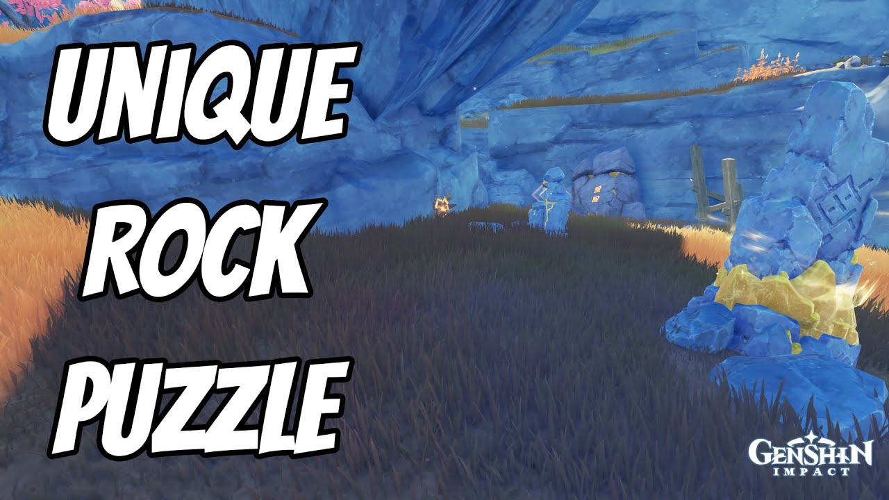 Unique Rocks Puzzle The Chasm | Genshin Impact - YouTube