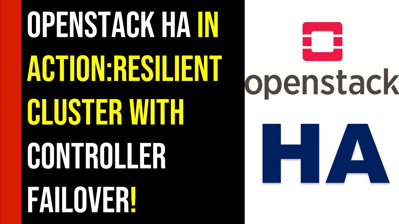OpenStack High Availability Demo: Resilient Cluster with HAProxy and Galera - YouTube