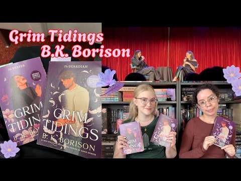 Book Chats | Grim Tidings & Author Event 🪽☠️💜