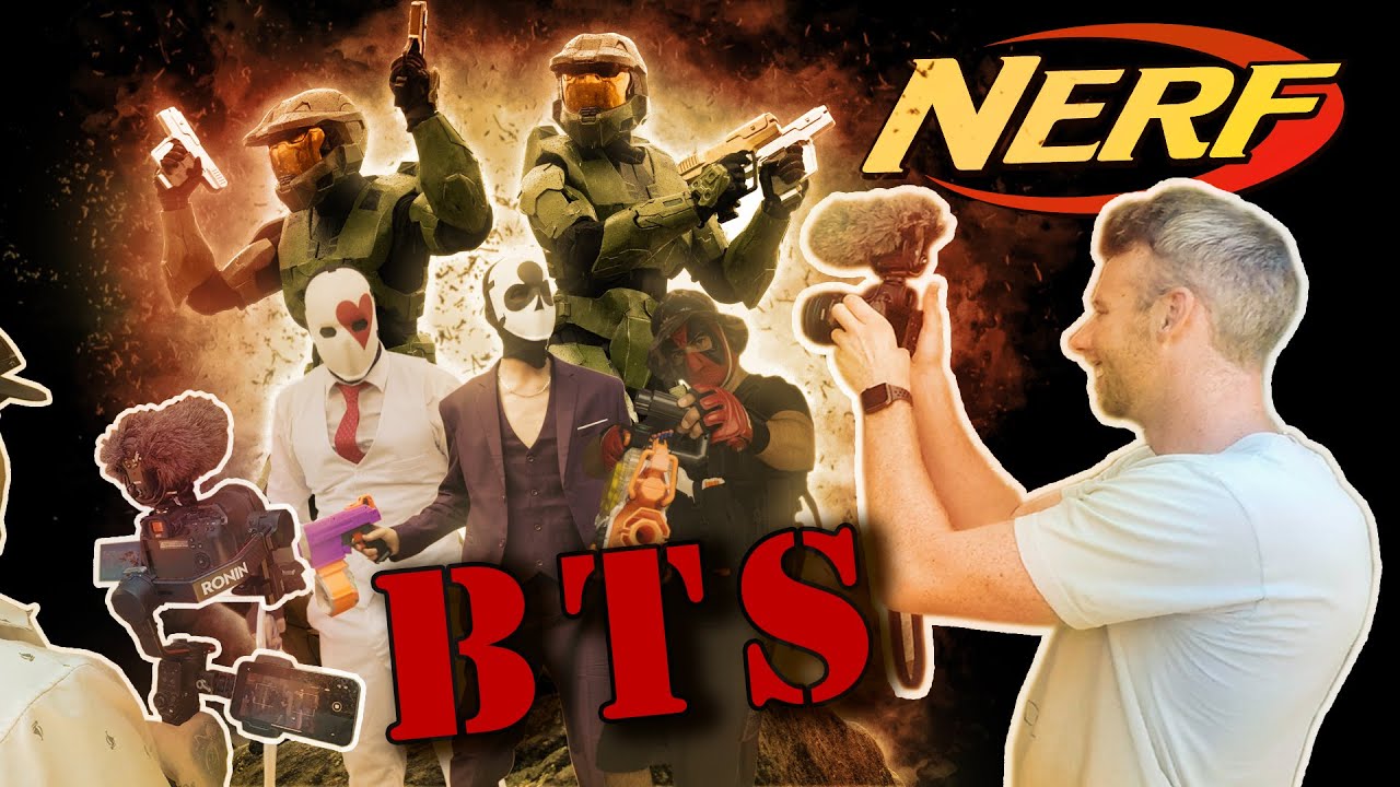 Behind The Scenes w/ Aaron Esser & Master Chief! - YouTube