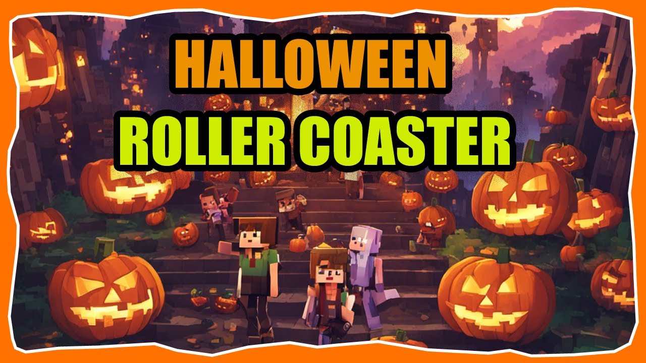 🔴LIVE |MINECRAFT HALLOWEEN ROLLER COASTER! #Minecraft #livestream - YouTube