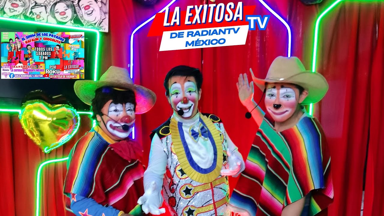Programa de TV El Show de Los Payasos Rafalín y Chocolito En Vivo Desde ...