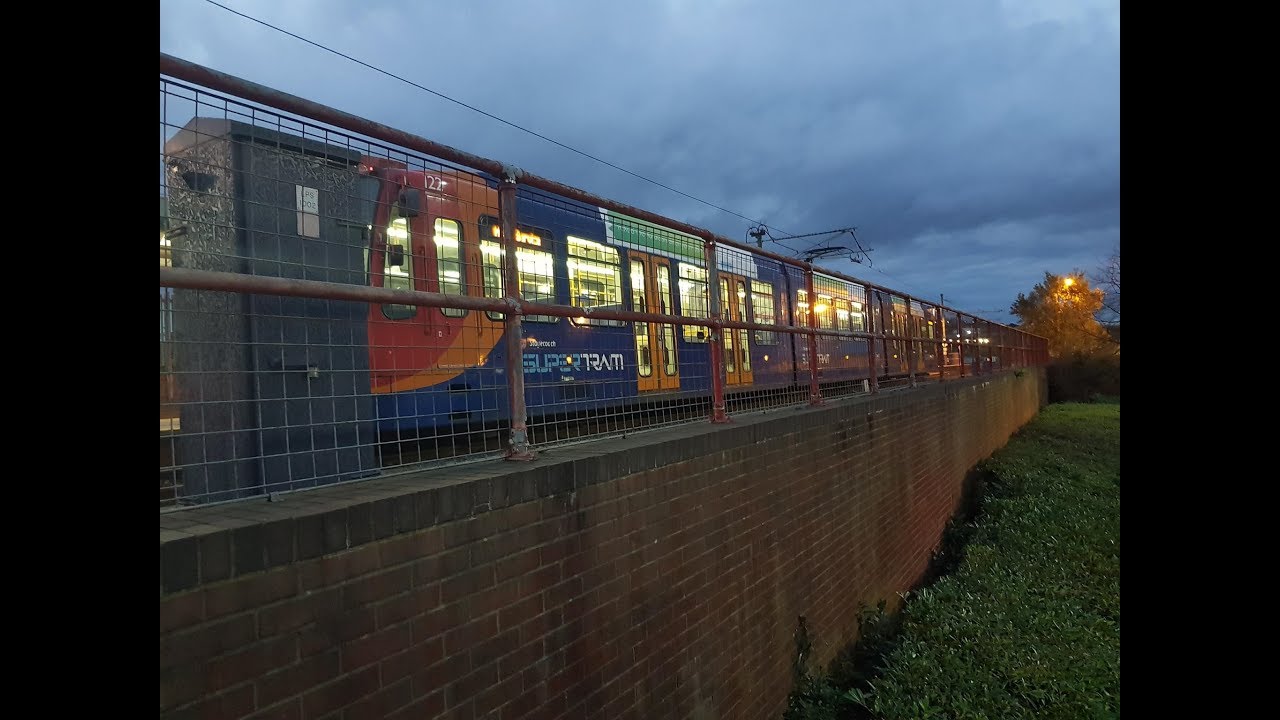 Supertram Sheffield Meadowhall Interchange to Castle Square 2017 - YouTube