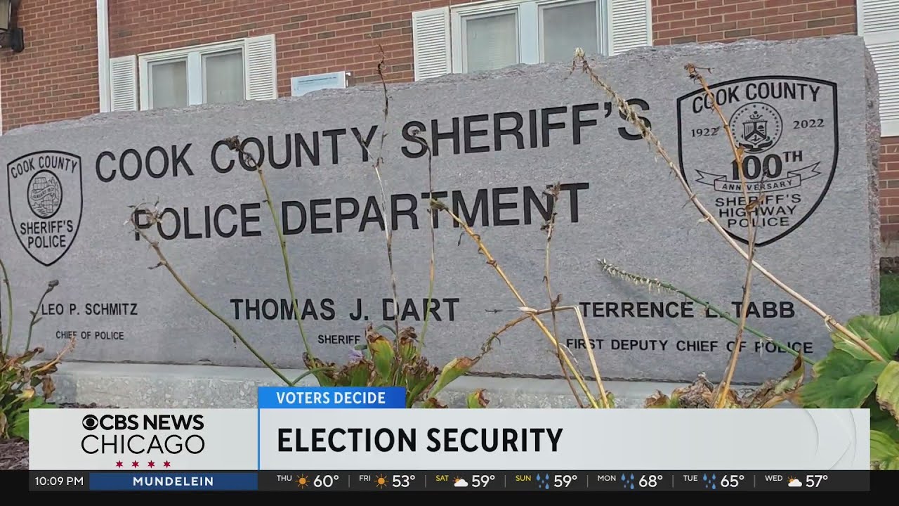 Cook County Sheriff's office prepares in case of trouble at polling ...