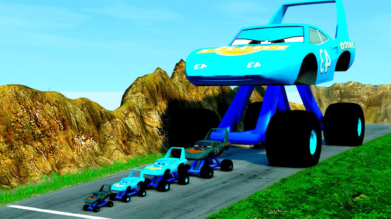 Dinoco's High-Speed Car Crashes & Beamng Drive Insanity! 💥🚗🔥 - YouTube