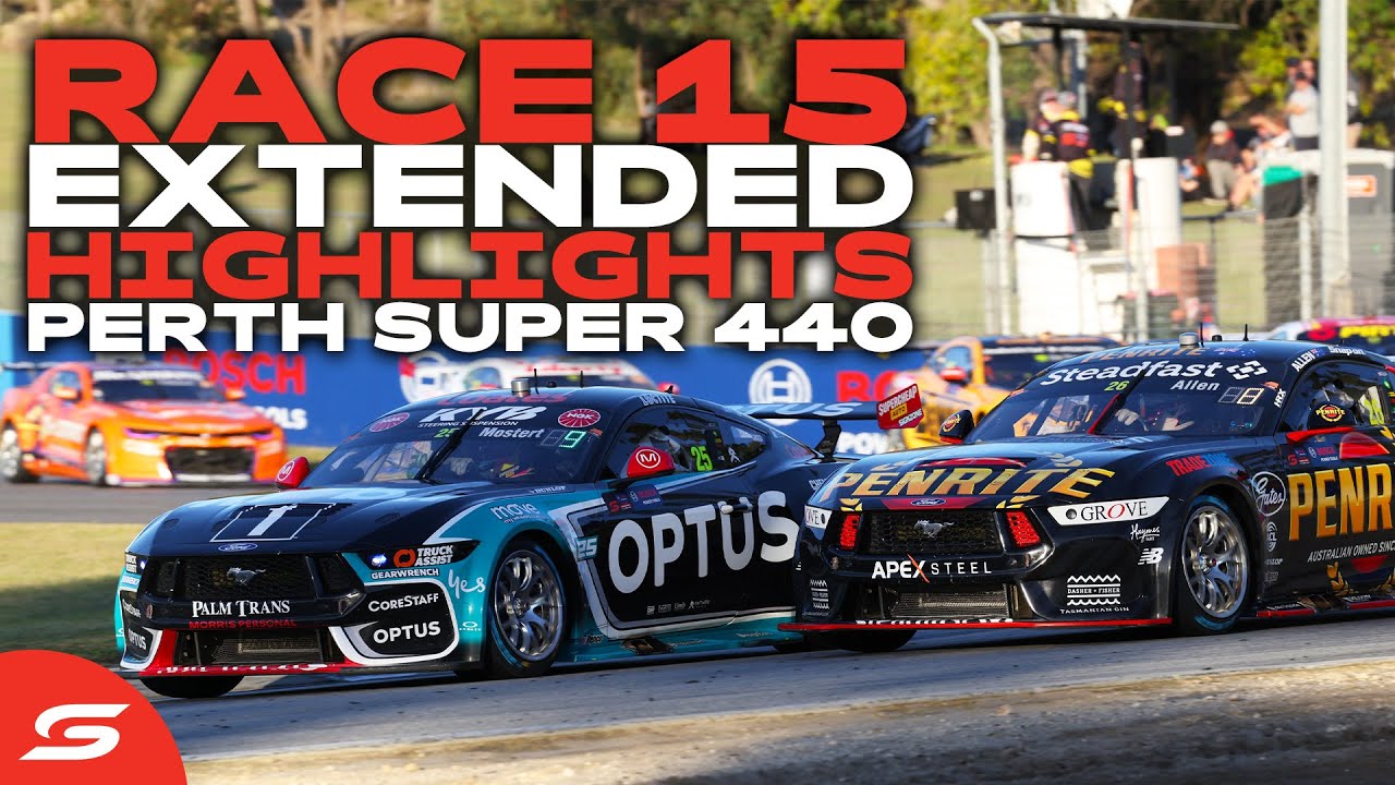 Race 15 Extended Highlights - Bosch Power Tools Perth Super 440 | 2025 ...