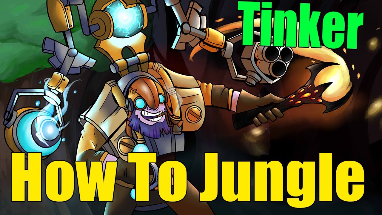 DoTa 2 How To Jungle Tinker Patch 7.23 - YouTube