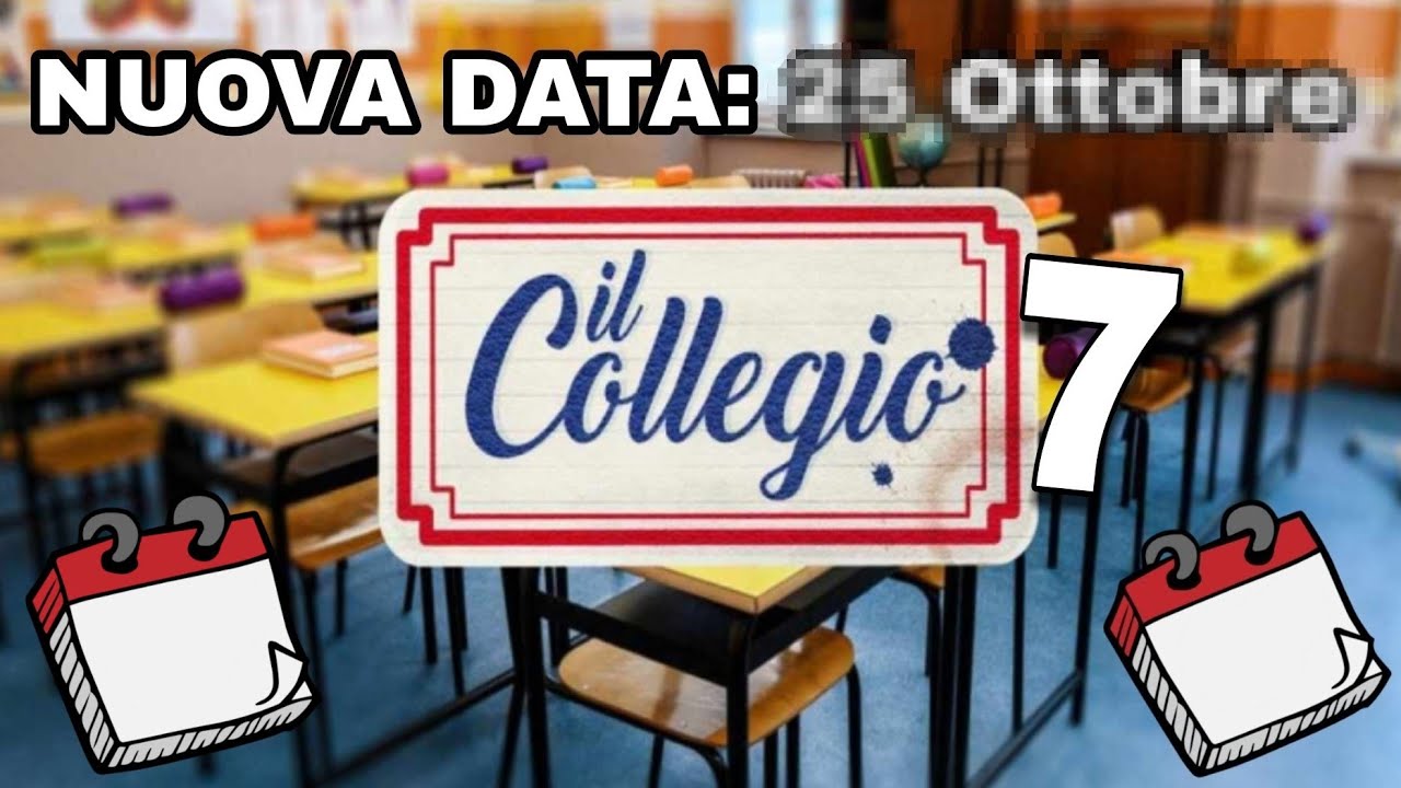 Il Collegio 7: la data slitta. Ecco quando inizia - YouTube