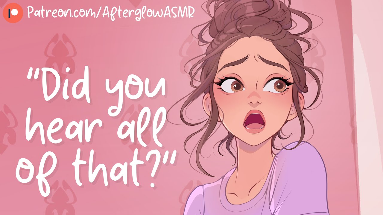 You Overhear Your Roommate Say She Has a Crush On You (Flirty) (Kissing ...