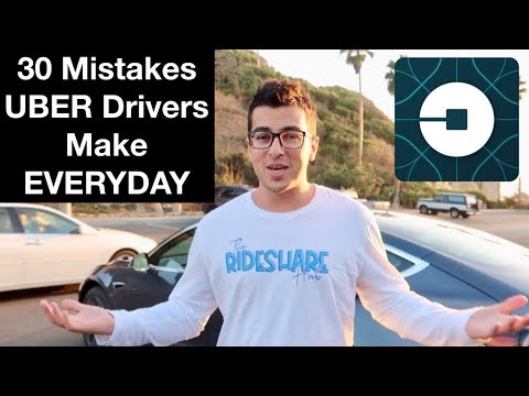 30 MISTAKES UBER DRIVERS MAKE EVERYDAY! | Dylan Himmerich YouTube - YouTube