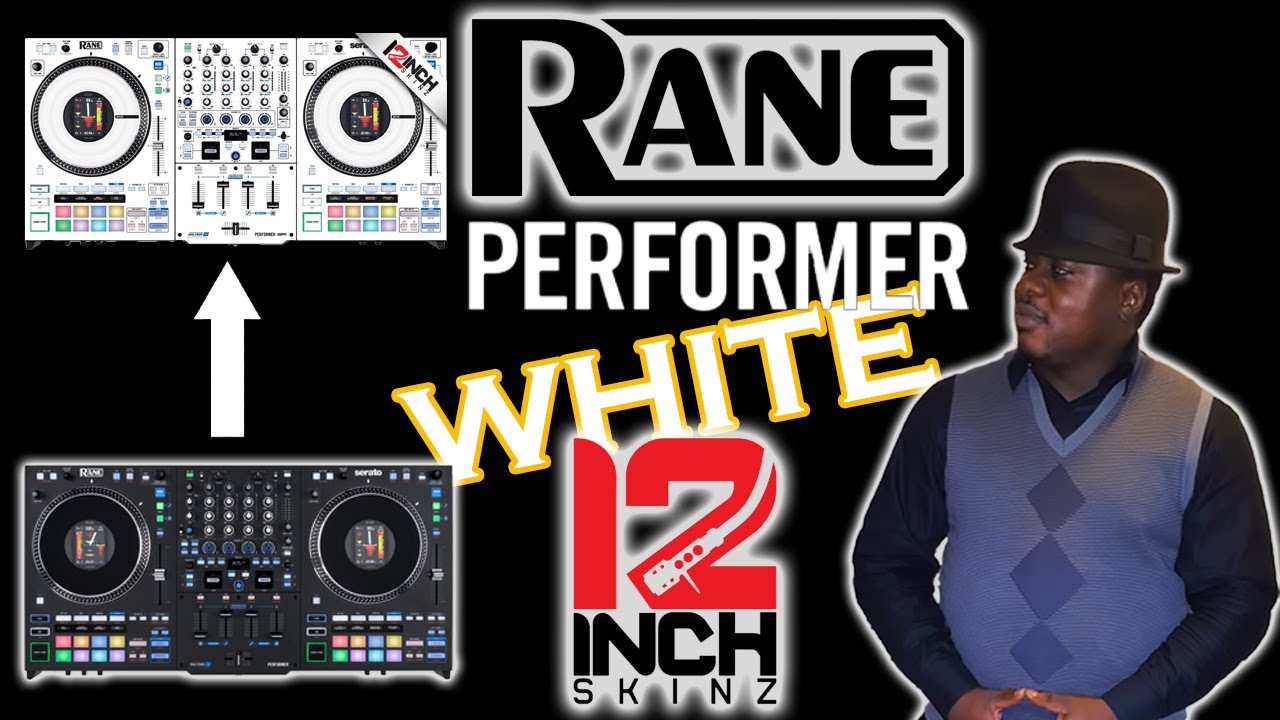 Rane Performer | Wrapped in White 12inch Skinz | DJ Controller - YouTube