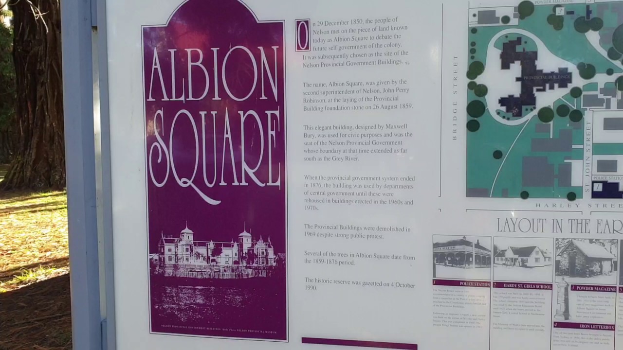 Albion Square, Nelson, New Zealand - YouTube