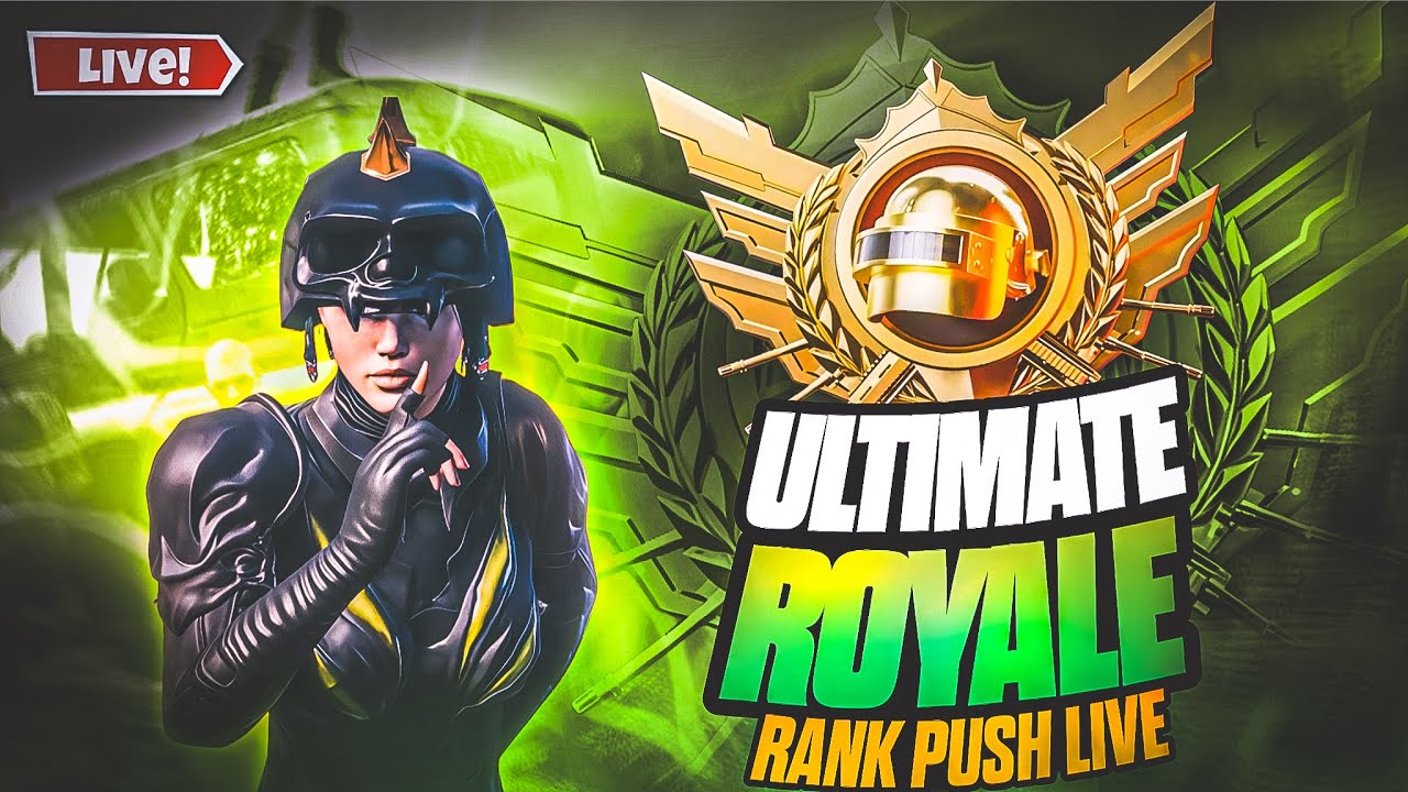 Only Rush in Ultimate Royale | TerroRJOD is LIVE | Live Rank PUSH | # ...