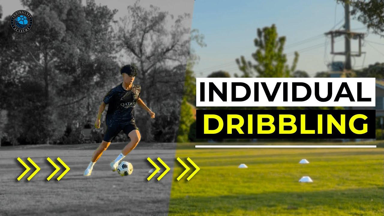 Individual Dribbling Training Session | Improve Close Control - YouTube