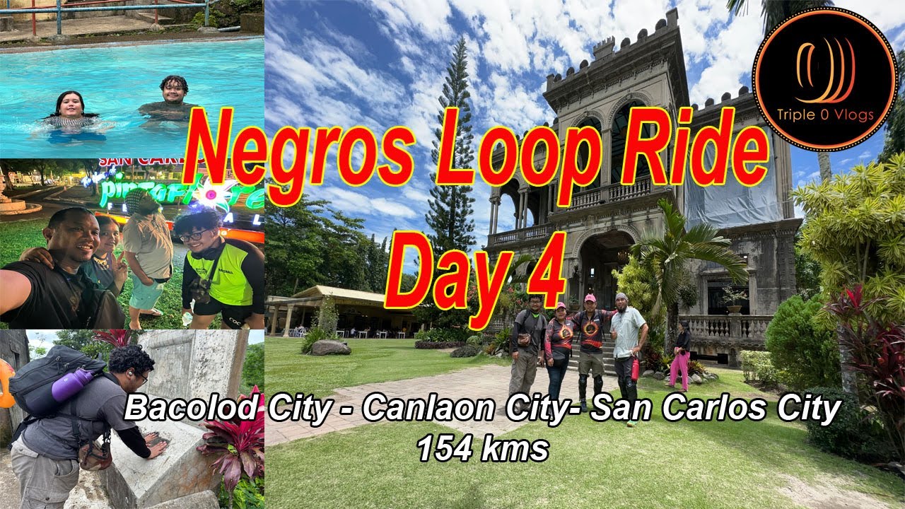 Negros Loop Ride Day 4 | Bacolod City to Canlaon City to San Carlos ...