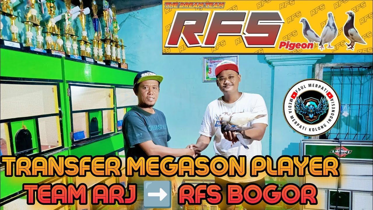 TRANSFER MEGASON PLAYER TEAM ARJ ️ TEAM RFS BOGOR - YouTube