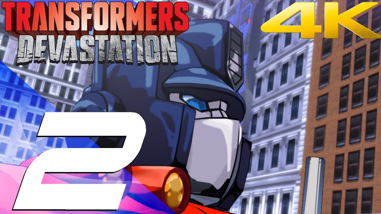 Transformers Devastation - Walkthrough Part 2 - Generators & Devastator Boss [4K 60fps] - YouTube