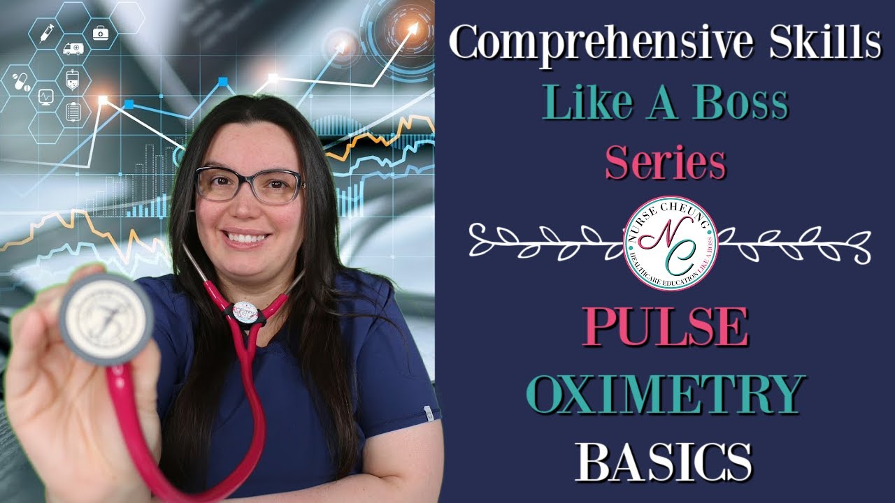 PULSE OXIMETRY BASICS REVIEW | VITAL SIGN SKILLS COMPREHENSIVE ...