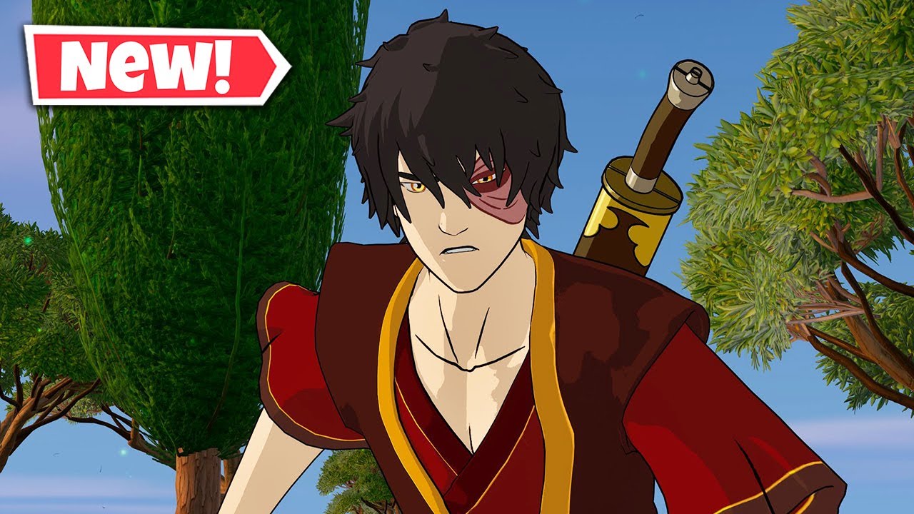 New ZUKO Skin Gameplay in Fortnite - YouTube