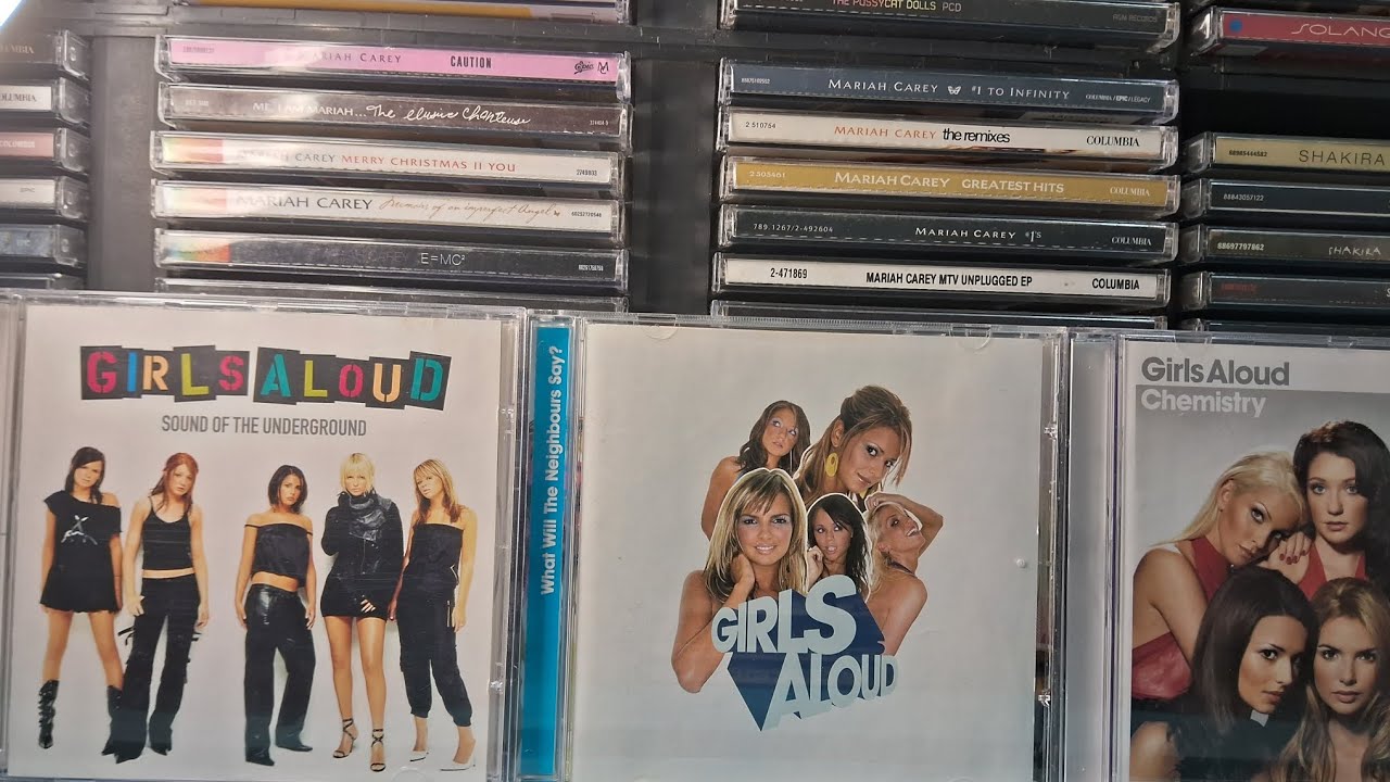 Minha Coleção de CDs das GIRLS ALOUD | Canal Porta CDs 📀 - YouTube