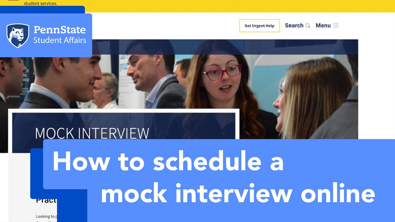 How To Schedule Mock Interview - YouTube
