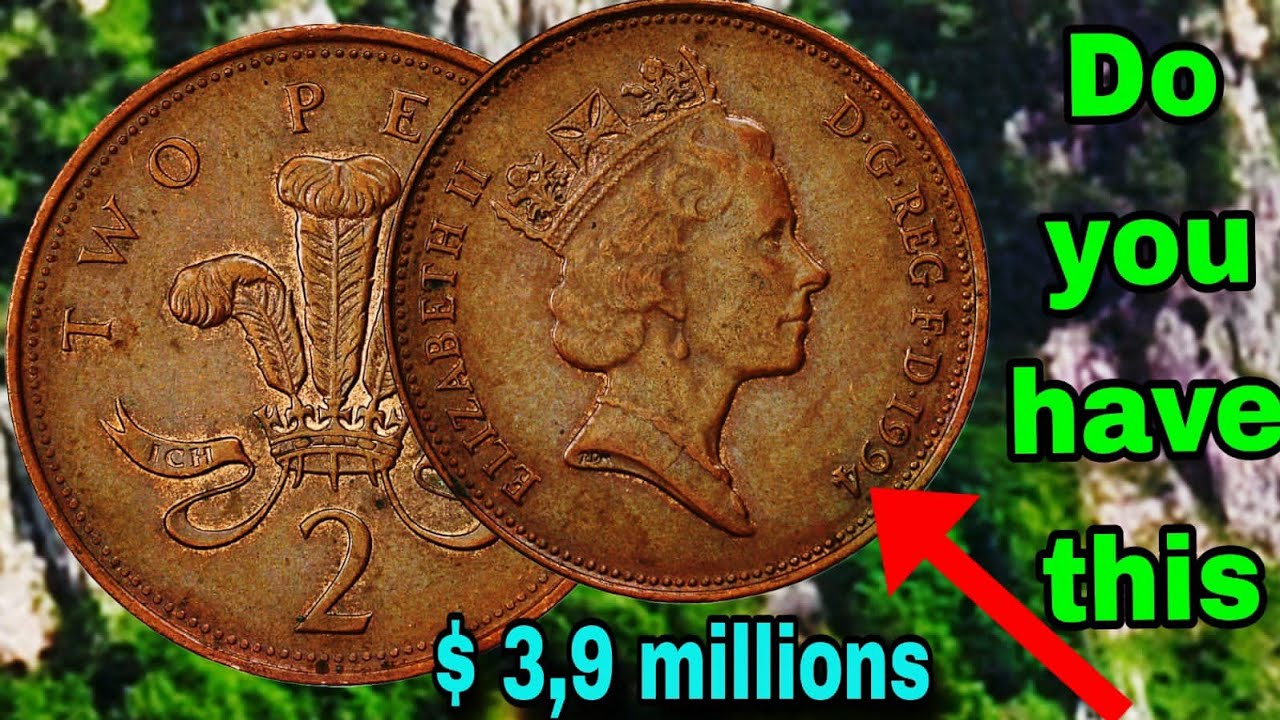 Rare 2 Pence Coin from 1994 – Is It Worth Thousands?""1994 2p Coin ...