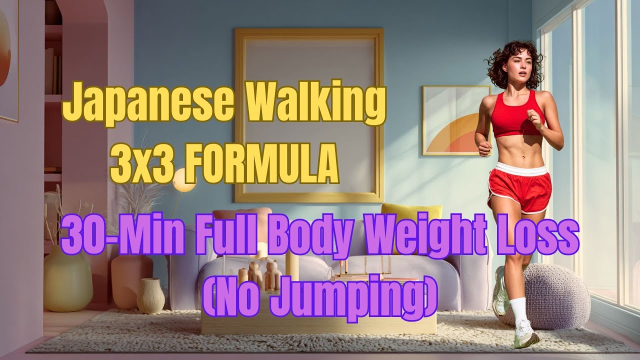 Japanese Walking Technique (Steps Only) | 30 Minutes for Beginners ...