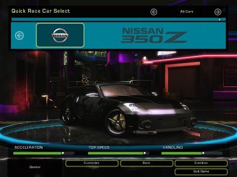NFS Underground 2 DK's Nissan 350z Customization | Gameplay 67 - YouTube
