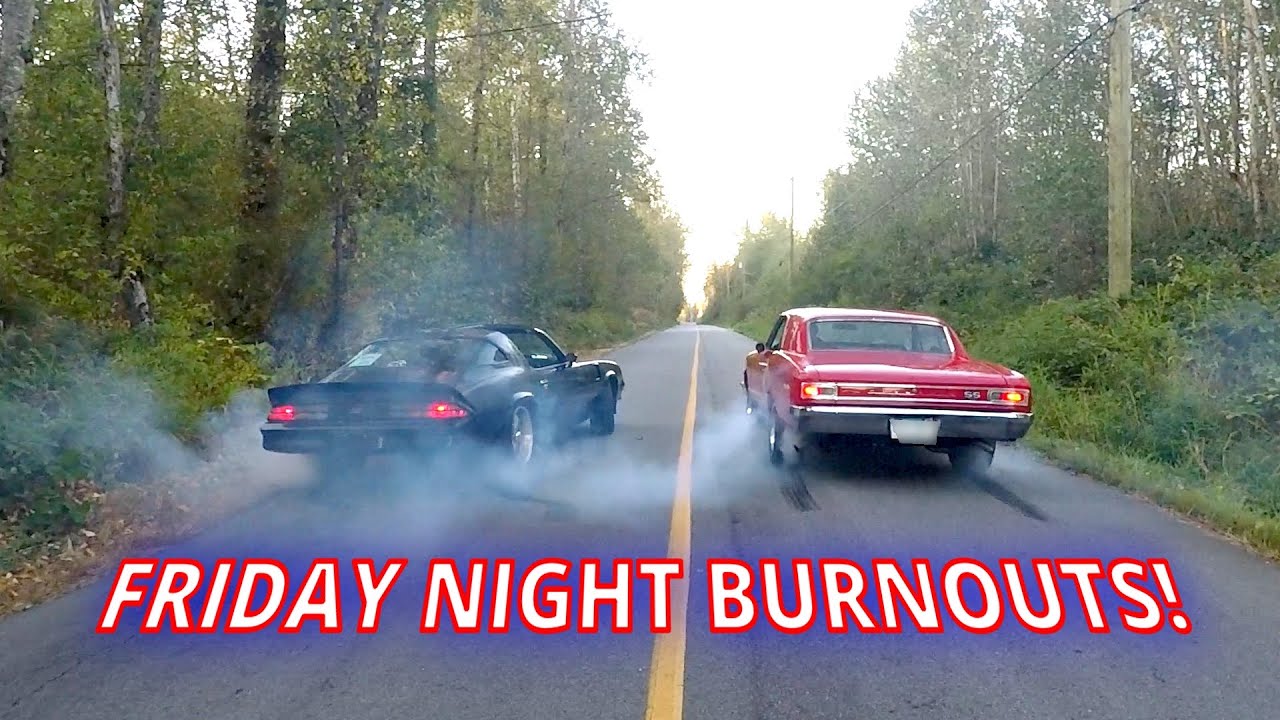 Friday night shenanigans and car hang out. - YouTube