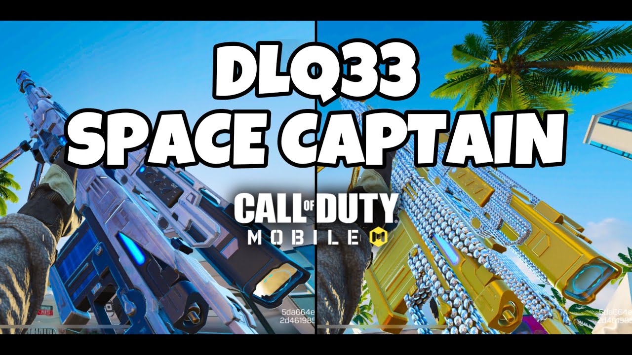 NEW DLQ33 SPACE CAPTAIN CALL OF DUTY MOBILE SEASON 3 - YouTube