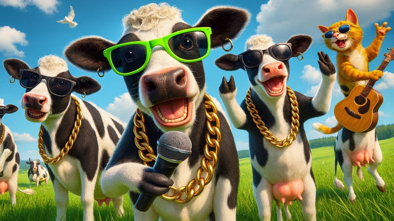 🤣 Funniest Dancing Cows Ever! | Hilarious Cow Dance Compilation 🐮🎤 ...
