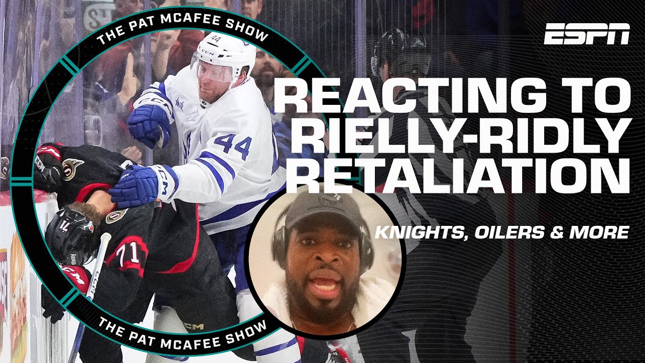 P. K. Subban on Morgan Rielly cross-checking Ridly Greig & more | The ...