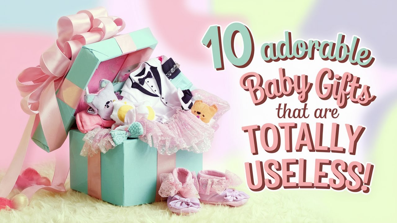 10 Adorable Baby Gifts That Are Totally Useless! - YouTube