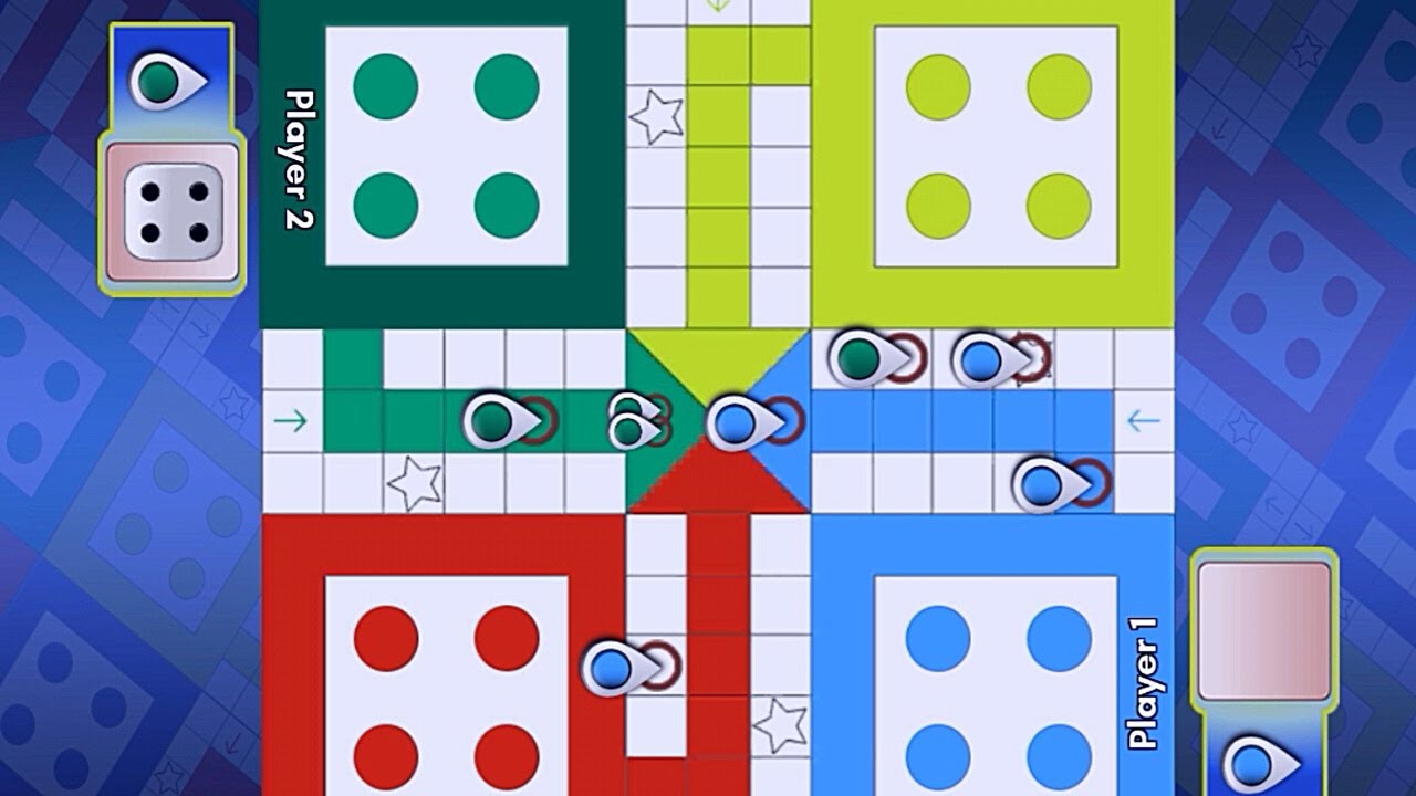 Ludo game in 2 player | Ludo king game 2 players | Ludo king gameplay ...