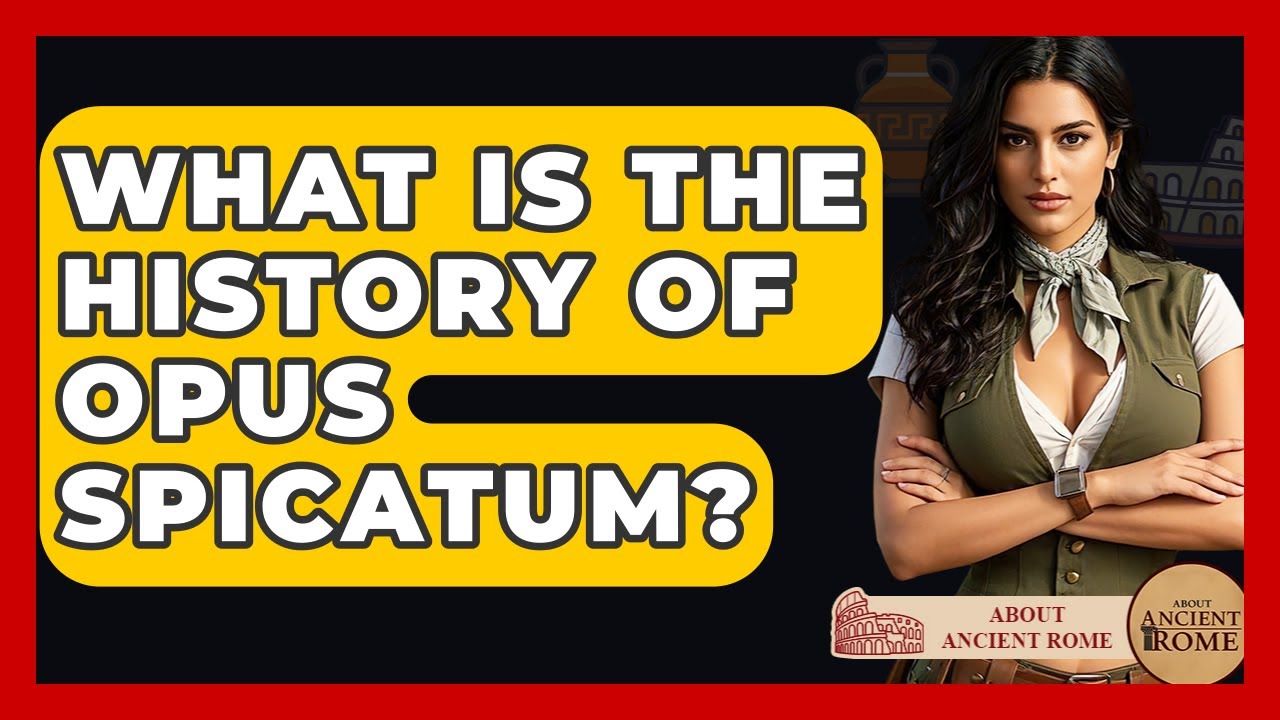 What Is The History Of Opus Spicatum? - All About Rome - YouTube