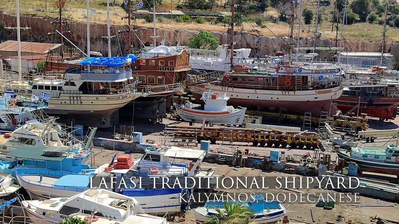 Lafasi, Kalymnos - Traditional Shipyard - YouTube