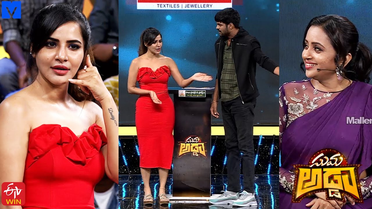 Ashu Reddy & Mahesh Hilarious Comedy Performance in SumaAdda - 24th ...